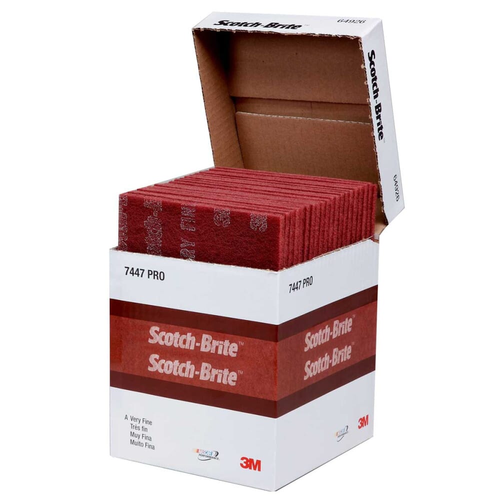 3M Scotch-Brite Håndpad 7447, 158 mm x 224 mm, A VFN - Øverland & Co