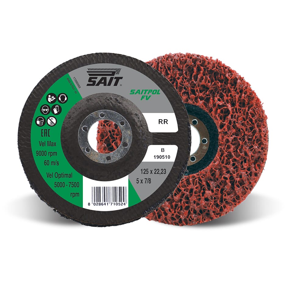 SAIT STRIP DISK RR RØD FVSP 125x22 - Øverland & Co